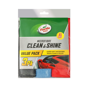 Microfibre Clean & Shine (Pack of 3)